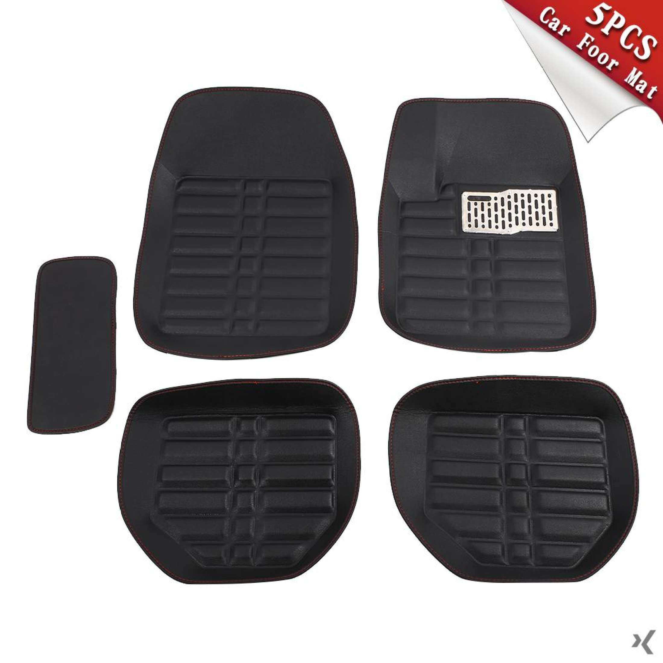 Universal 5D Car Floor Mat Carpet kereta karpet leather axia bezza myvi ...