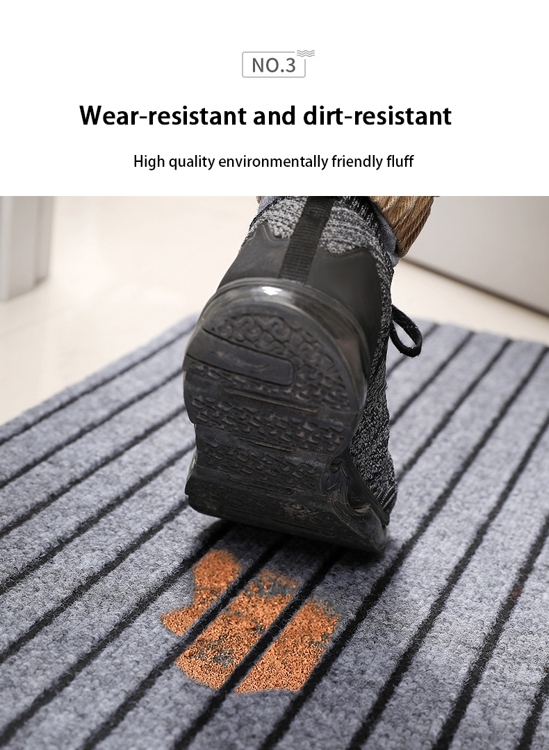 Non-Slip Kitchen Floor Mat Oilproof Carpet for Kitchen Bathroom Door ...
