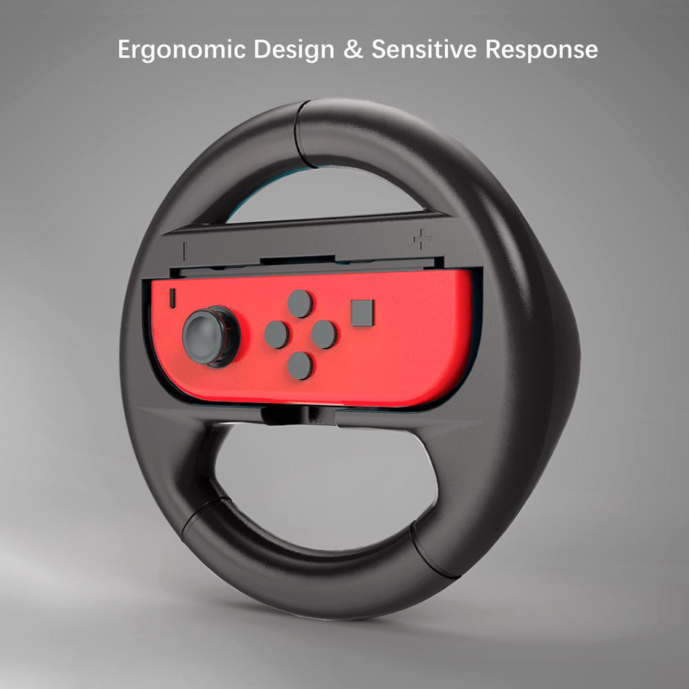 VGTIME Steering Wheel Gaming 2pcs Joy-Con Wheel For Nintendo Switch ...