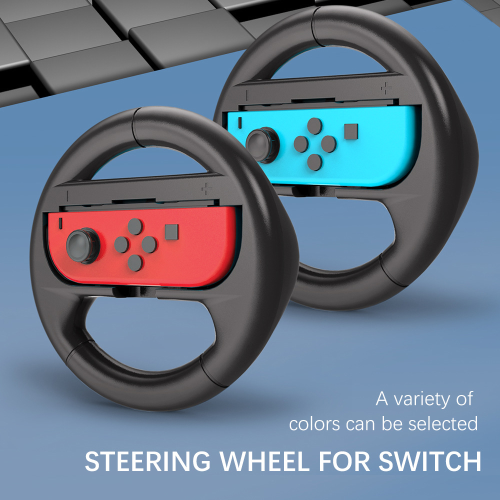 VGTIME Steering Wheel Gaming 2pcs Joy-Con Wheel For Nintendo Switch ...