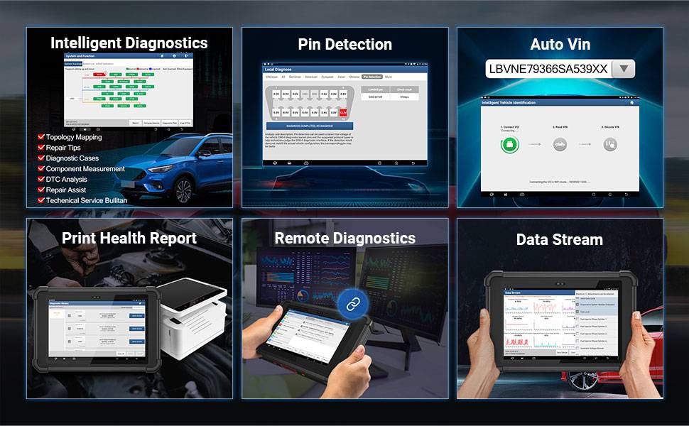 LAUNCH X431 PAD V Elite ECU Online Programming Coding Scan Tool ...