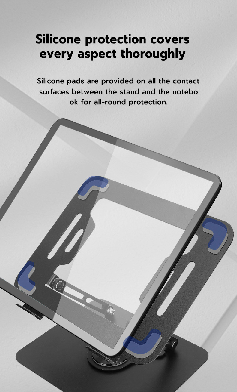 【Ready Stock】Foldable Laptop Stand Heat Dissipation Carbon Steel For ...