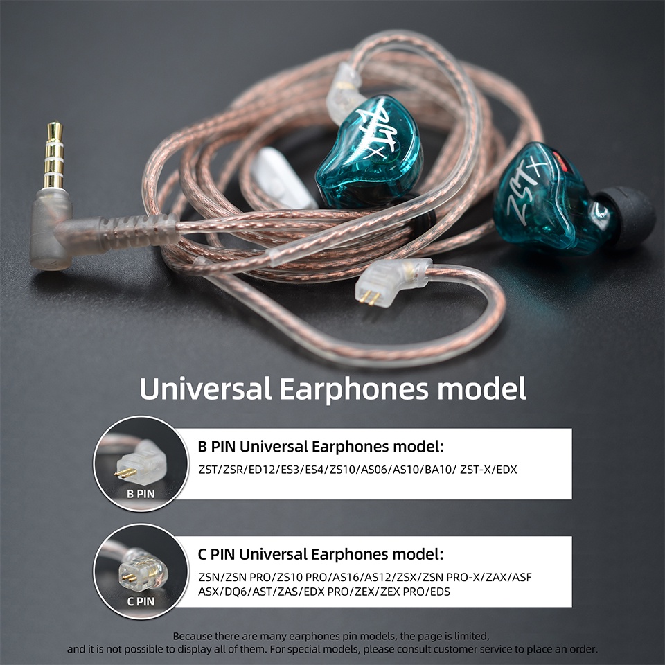 KZ Original Brand High Purity Oxygen-free Copper Wire OFC 0.75mm Gold ...