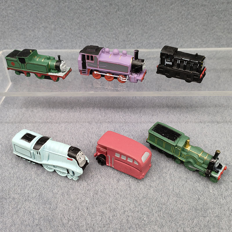 6Pcs/12Pcs/Set 4-6cm Thomas and Friends Anime Figure Toby Thomas Train ...