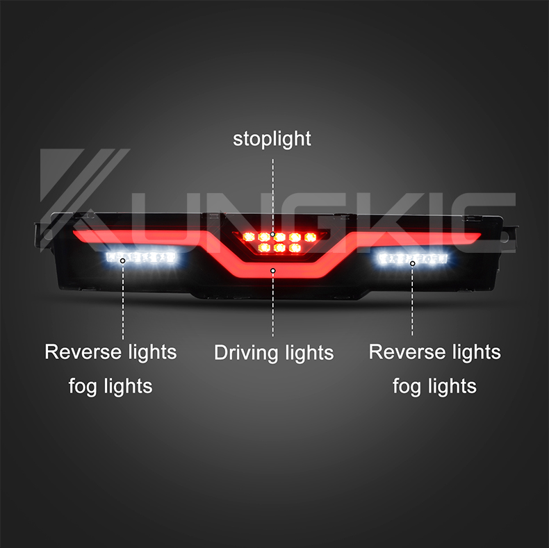 For Toyota GR86 Subaru BRZ 2021-2024 LED Rear Bumper Lights Running ...