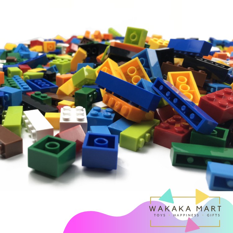[Malaysia Stock]] 500/1000 Pieces Building Blocks DIY Bricks Small Size ...
