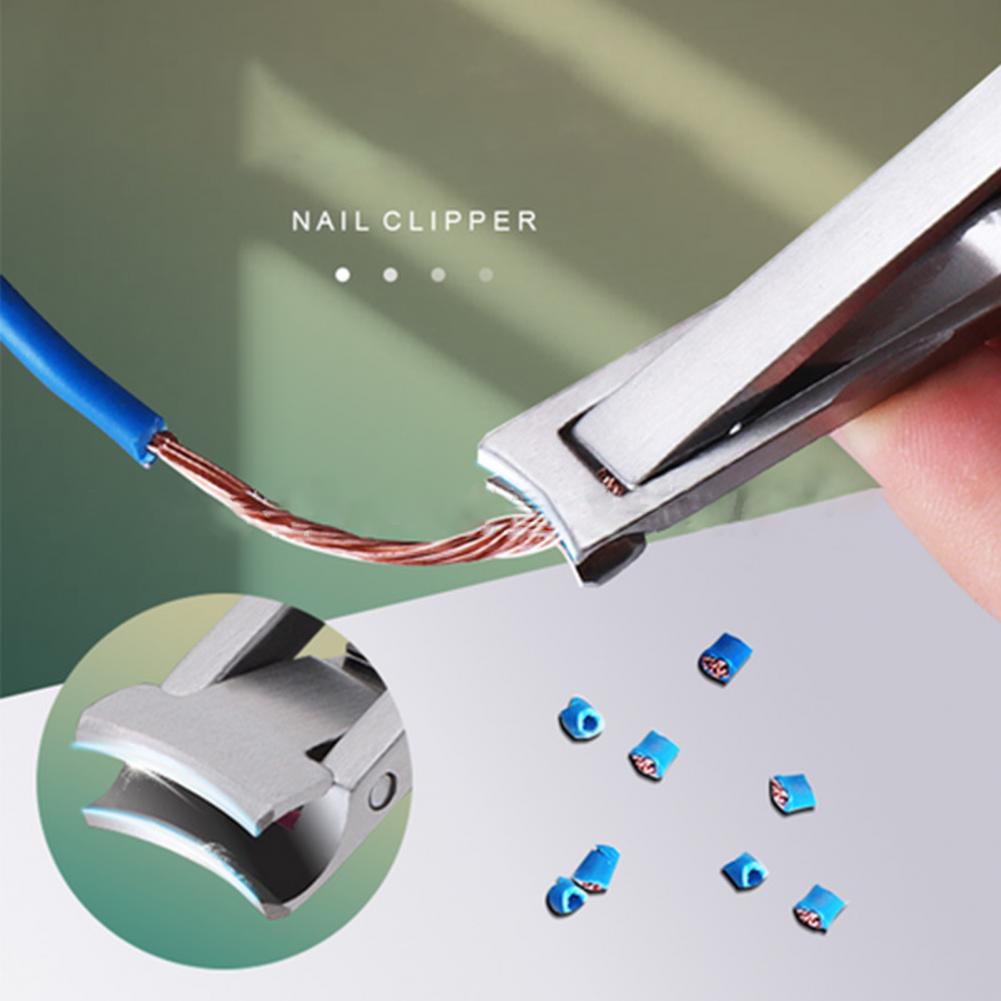 Compact Nail Clippers Foldable Nail Cutters Manicure Tools Portable ...