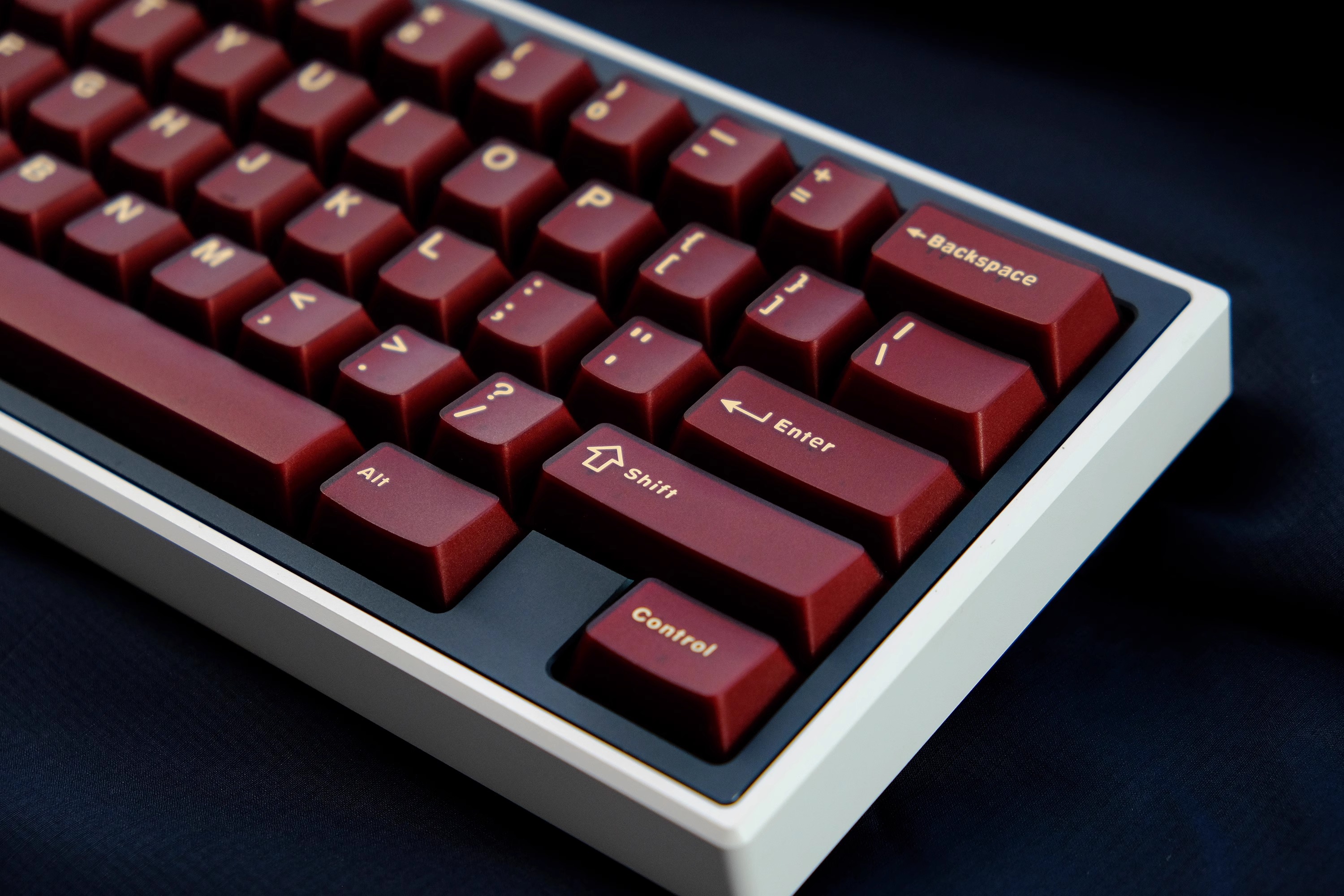 121 Keys/set Aifei Neon Light Klein Blue Pyga Keycaps ABS Double Shot Key Caps Cherry Profile ...