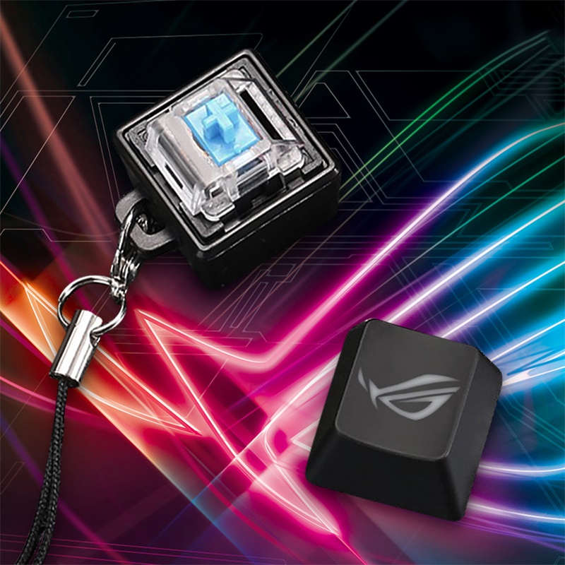 Mechanical Blue Switch Keychain For Keyboard Switches Tester Kit Six ...