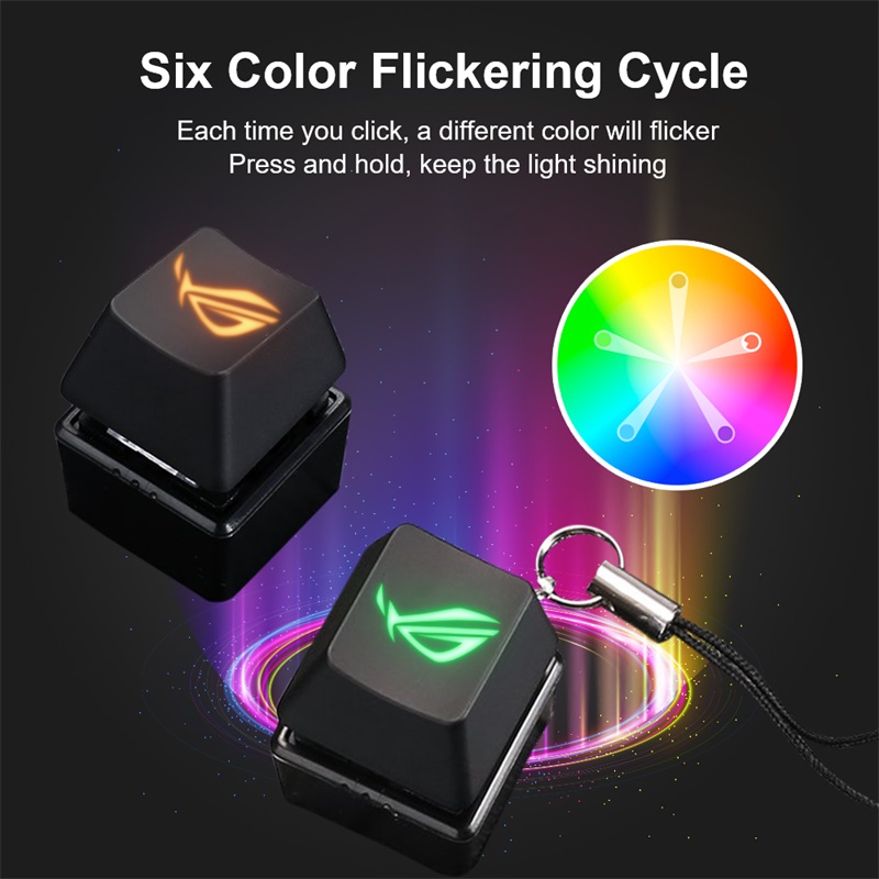 Mechanical Blue Switch Keychain For Keyboard Switches Tester Kit Six ...