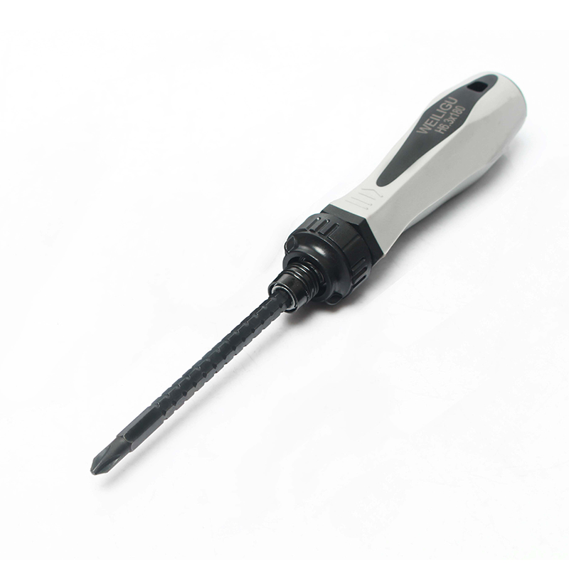 Screwdriver Two-Way Ratchet Retractable Phillips Dual-Use Flat Rotating ...