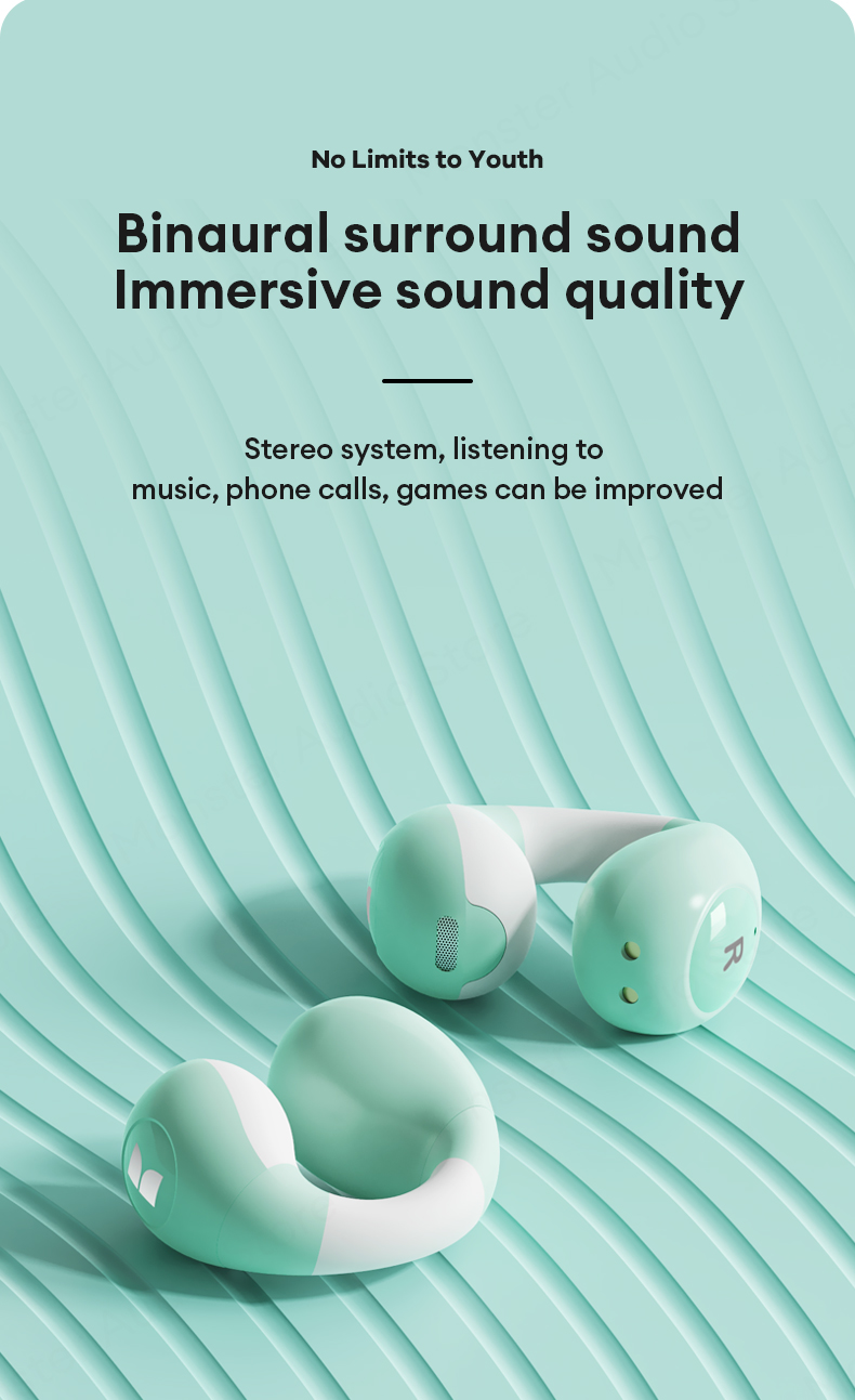 Monster XKT29 Wireless Bluetooth Earphone HD Voice Low Latency Long ...