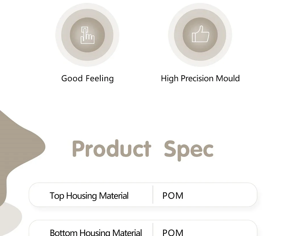 MMD Cream Switch V4 Linear Switch RGB SMD 5pin 42g for Gaming ...