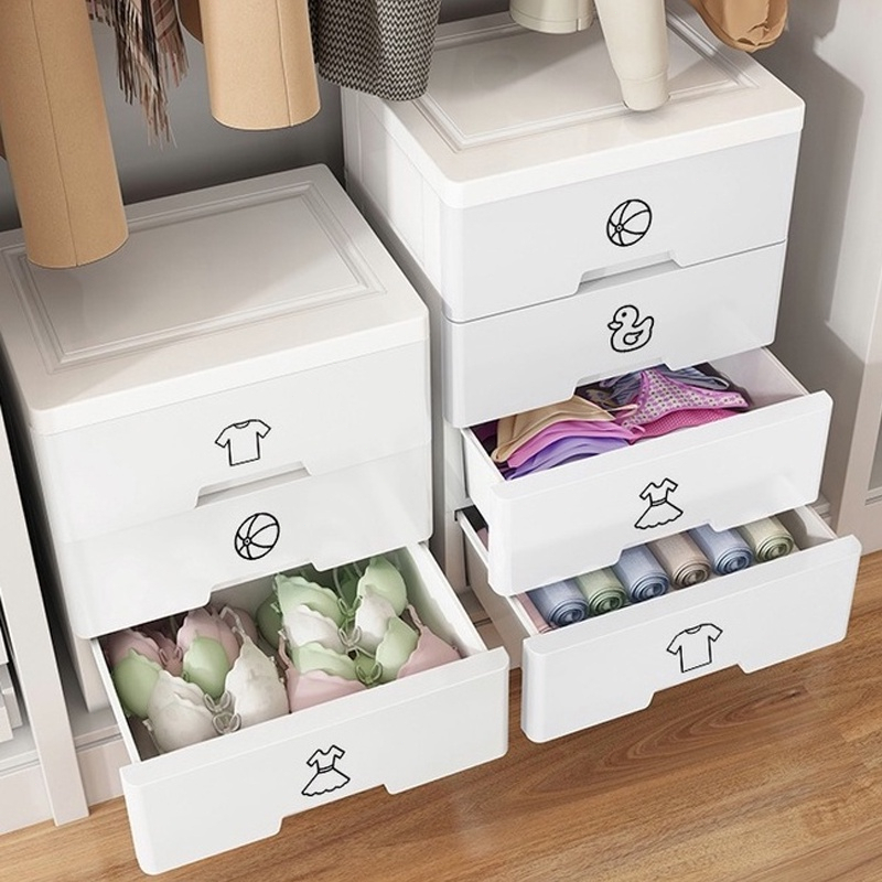 IKEA 36CM Wide Plastic Drawer Baju Wardrobe Almari Baju Murah Clothes ...