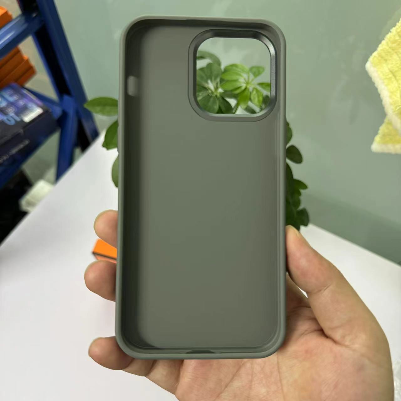 Eink Screen Smart NFC APP Refesh Mobile Phone Case for IPhone 15 14 13Pro Max DIY E Ink Back ...