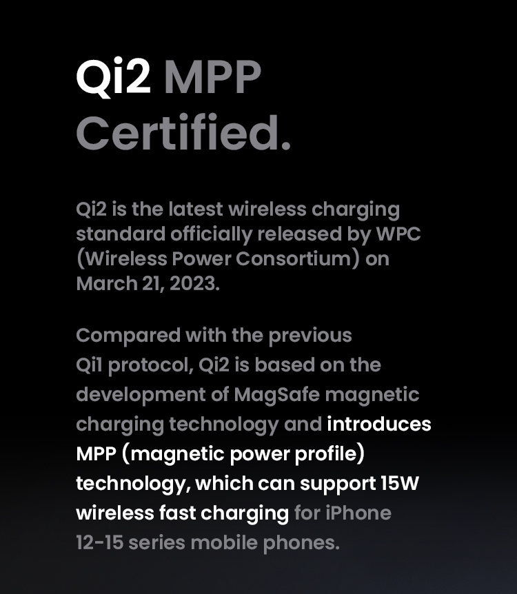 UGREEN 2-in-1 25W Max Qi2 MPP 15W Magnetic Wireless Charger, 15W Max for iPhone 12-15, 5W Max ...