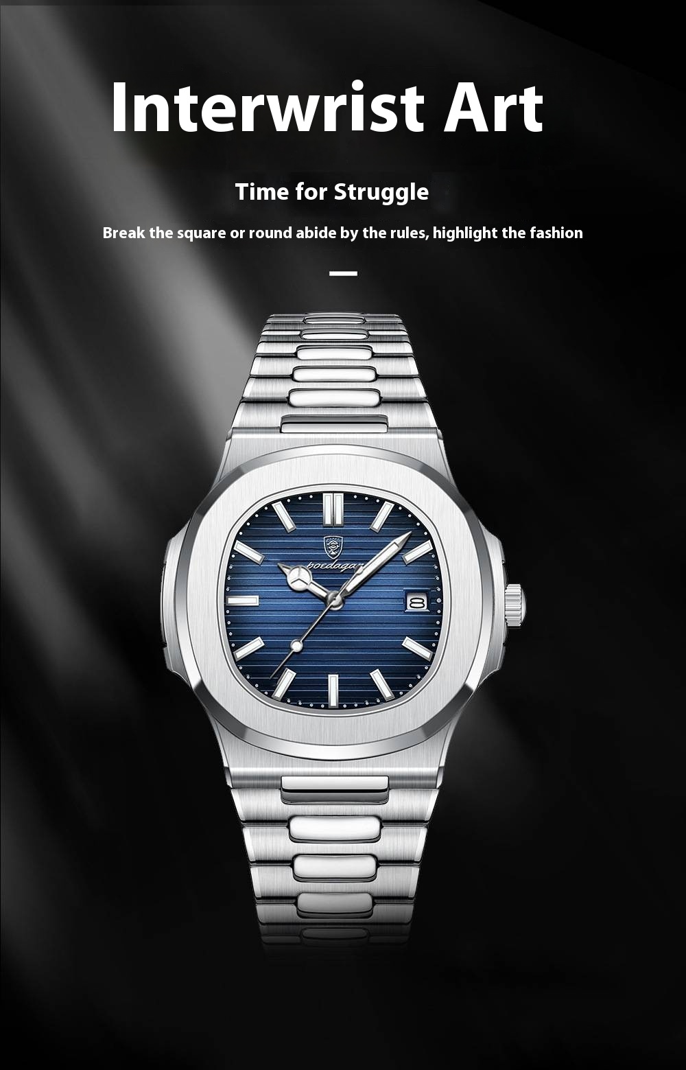 Business High-End Ultra-Thin Men's Watch Waterproof Calendar Luminous ...