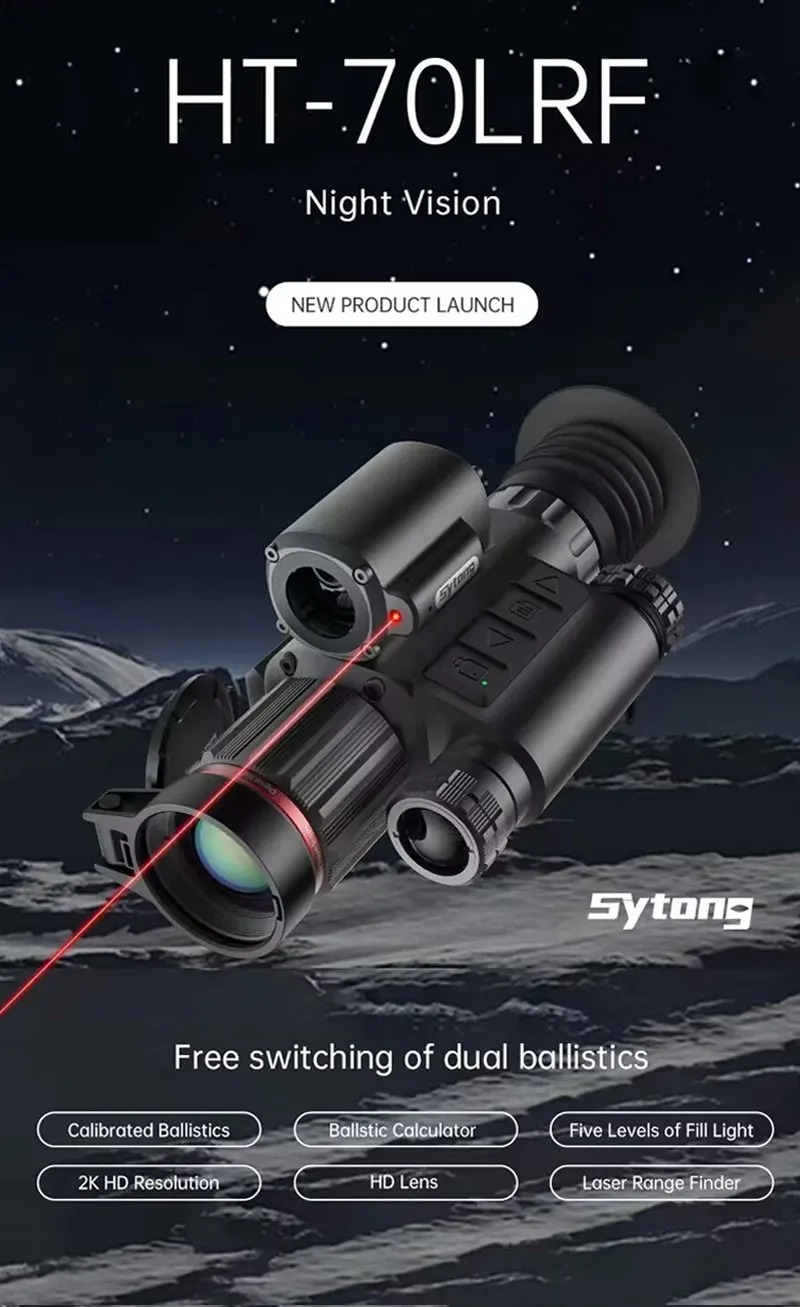 Sytong HT-70 LRF Night Vision Scope 940nm IR Infrared HD- NV Sighting ...