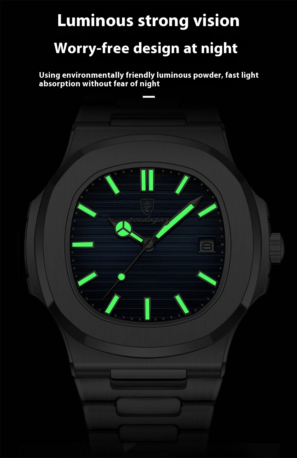 Business High-End Ultra-Thin Men's Watch Waterproof Calendar Luminous ...