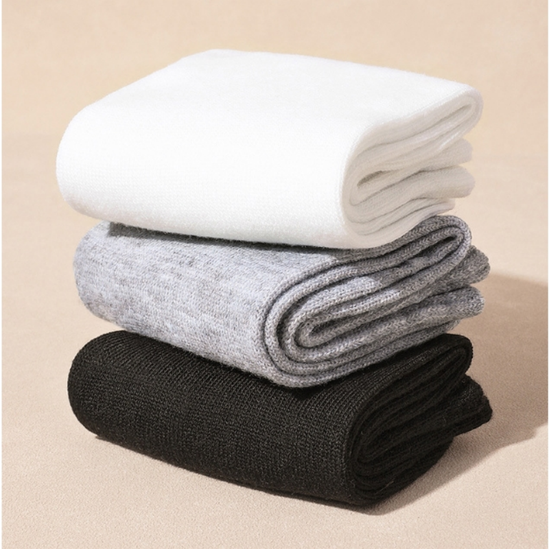【ReadyStock】1PairTravel disposable socks Plain Short/Long Socks Unisex ...