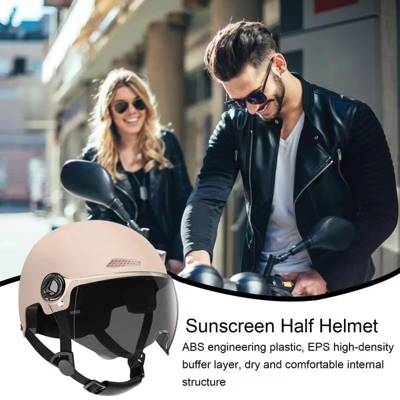 National Standard New Style Electric Vehicle Helmet Men Women Summer ...