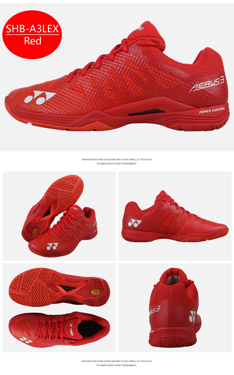 Yonex Power Cushion Aerus3 Mens Badminton Shoes yonex Womens badminton ...