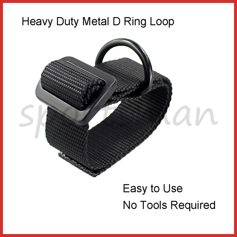Tactical ButtStock Sling Gun Sling Loop Adapter Adjustable Nylon ...