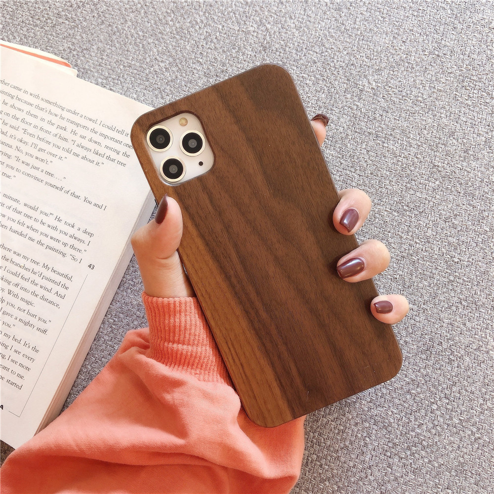 Natural Wood Casing For iPhone 11 12 13 14 15 Pro Max 12Mini 12Pro ...