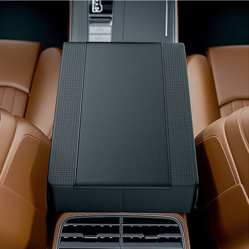 Honda Car armrest leather booster pad Car armrest pad for central ...