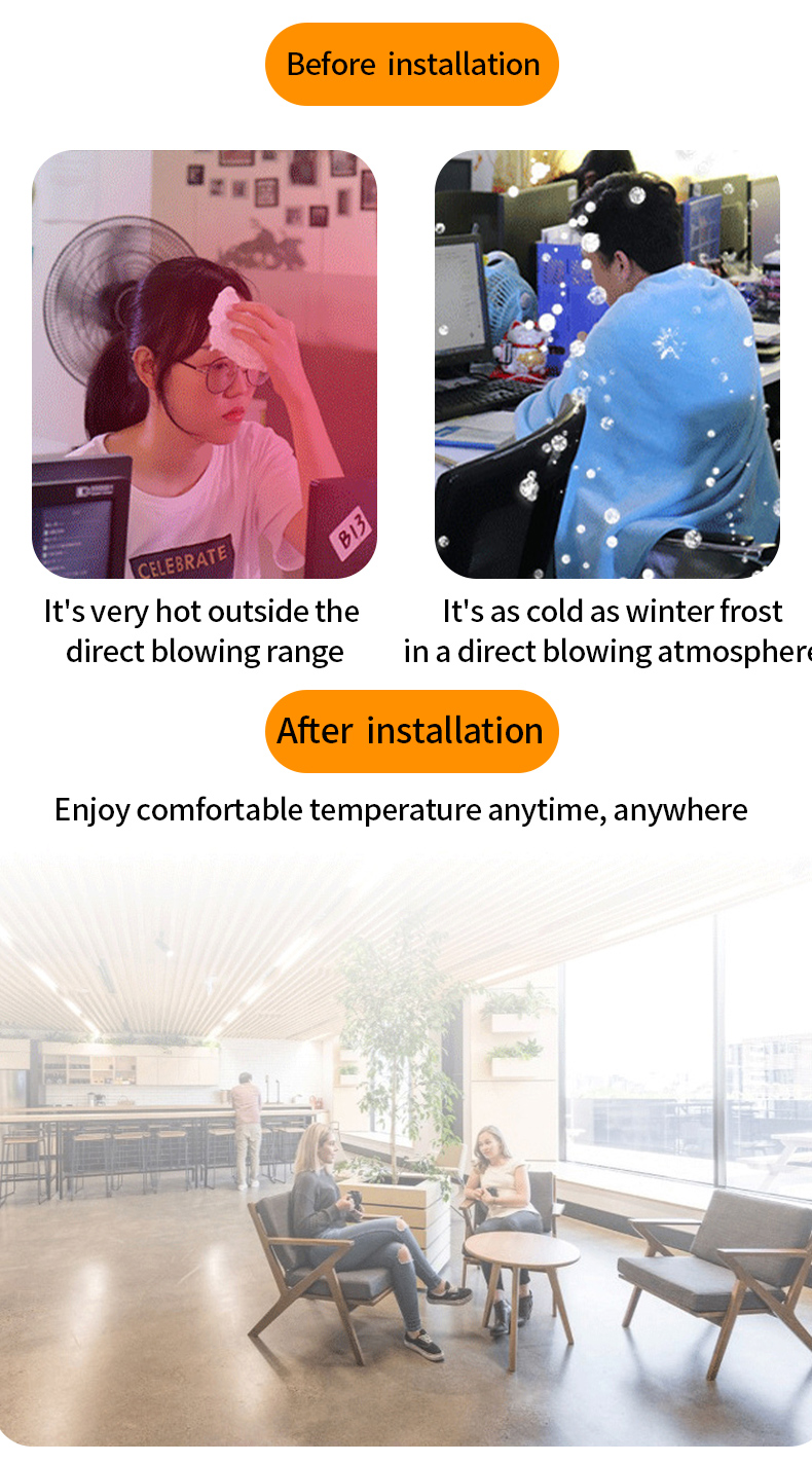 Aircond Windshield Central Aircond Wind Guide Fan Aircon Fan Cassette ...