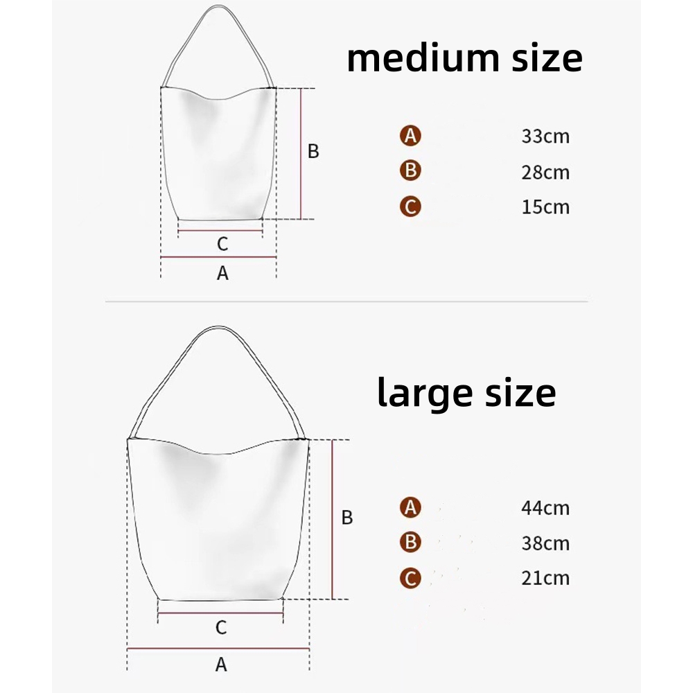 THE ROW bag handbag Bucket bag sling bag women 2024 New Style High ...