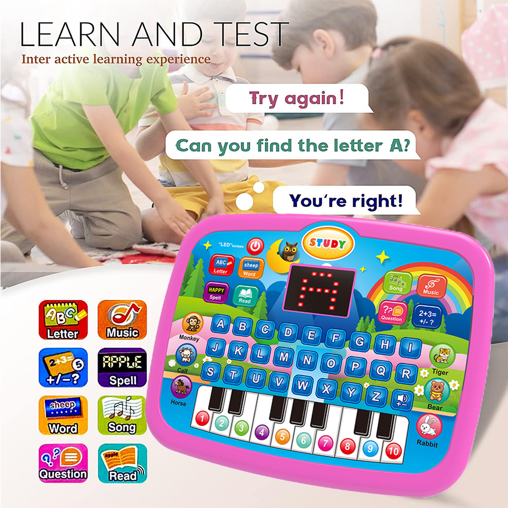 Smart Preschool Laptop Interactive Learning Tablet Delightful ...