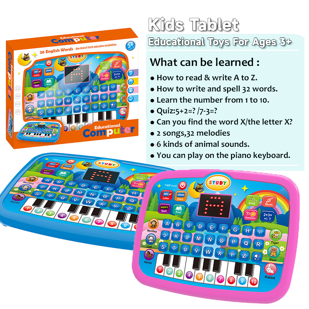 Smart Preschool Laptop Interactive Learning Tablet Delightful ...