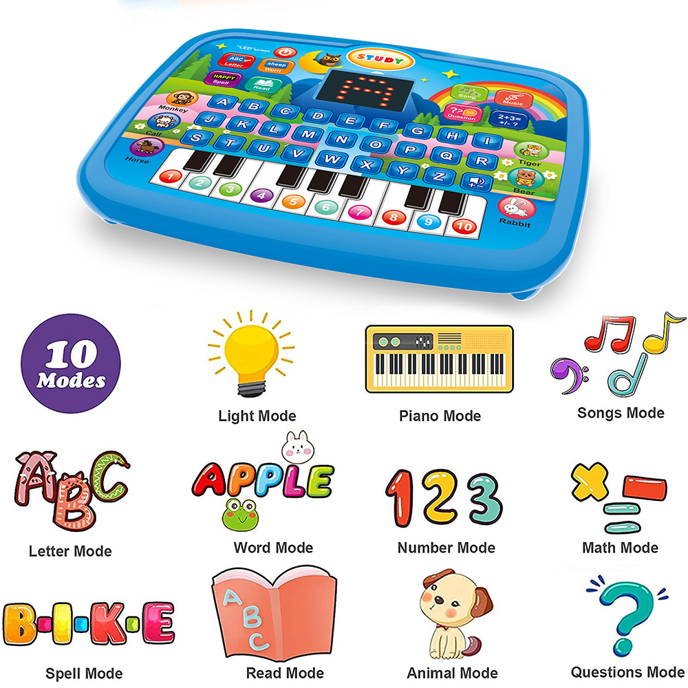 Smart Preschool Laptop Interactive Learning Tablet Delightful ...