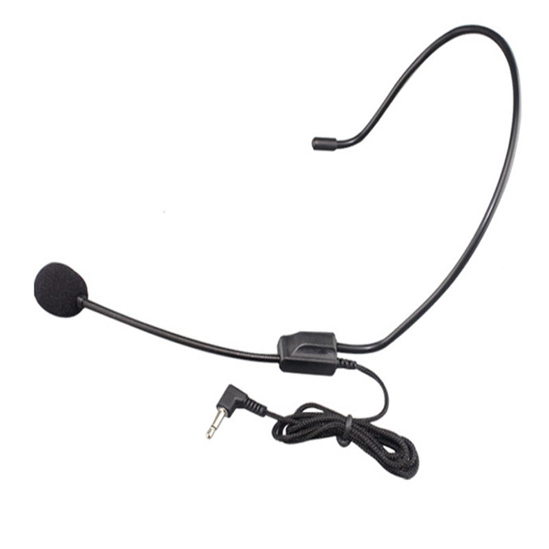Vocal Wired Headset Microphone Microfono For Voice Amplifier Speaker ...