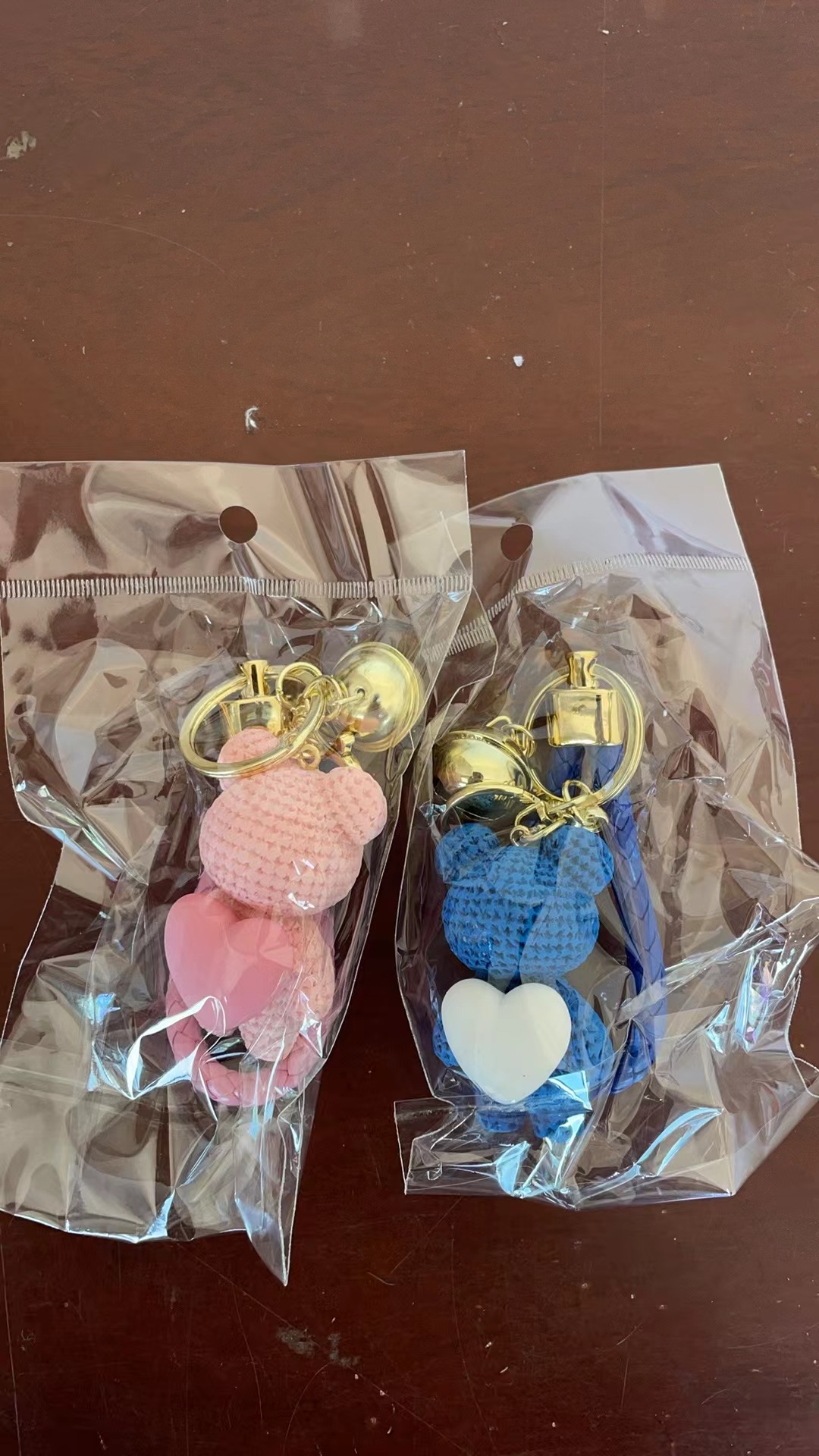 [LC] Lovely Runner couple keychain pendant bear hug love keyring Byeon ...