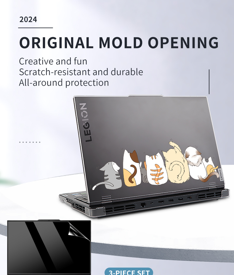 3-in-1 Laptop Case Set For 2024/2023 Lenovo Legion Pro 5/Legion 5 ...