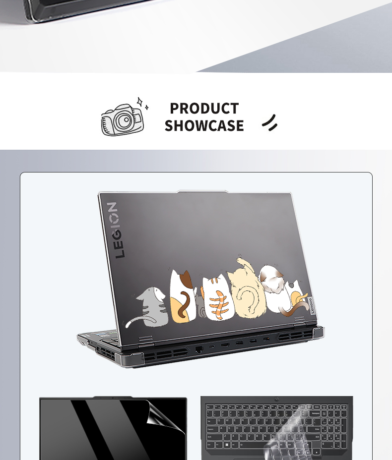 3-in-1 Laptop Case Set For 2024/2023 Lenovo Legion Pro 5/Legion 5 ...