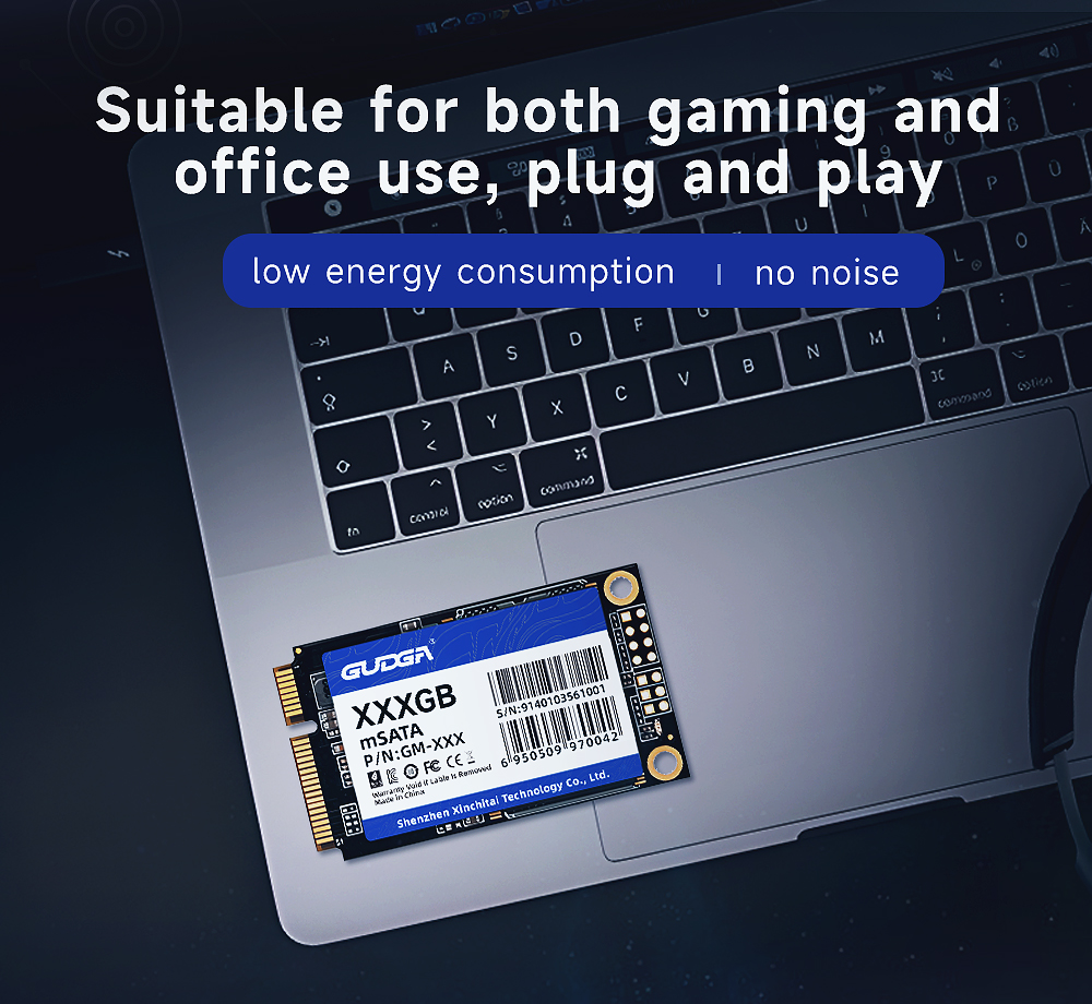 GUDGA mSATA SSD SATAIII Solid Disk 64GB 128GB 256GB 512GB HDD Internal ...