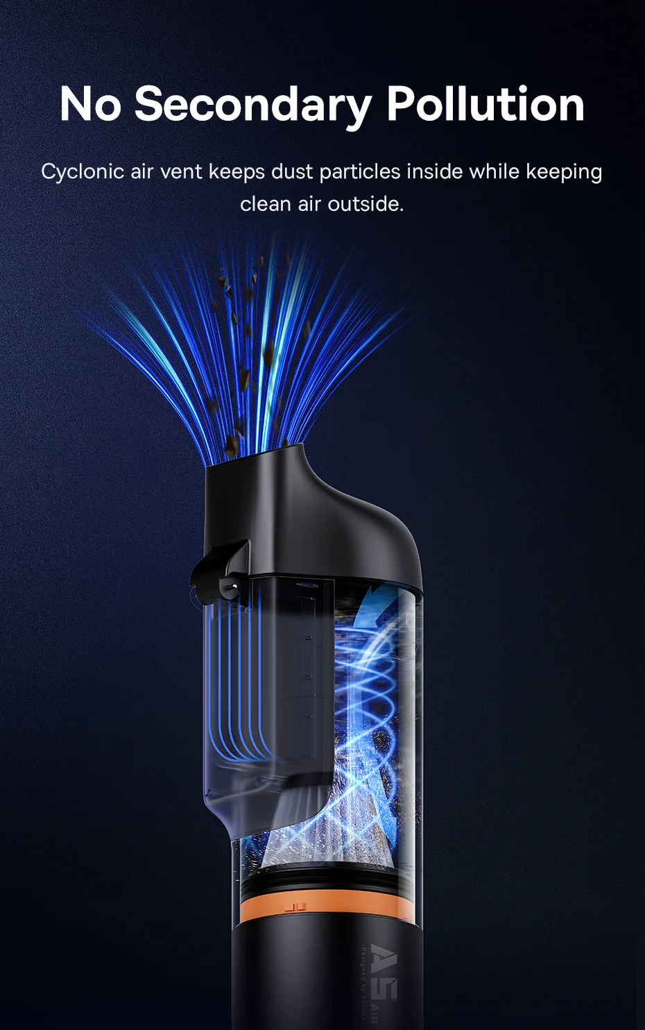 Baseus A5 Air 12000Pa Car Wireless Vacuum Cleaner Automatic Compressor ...