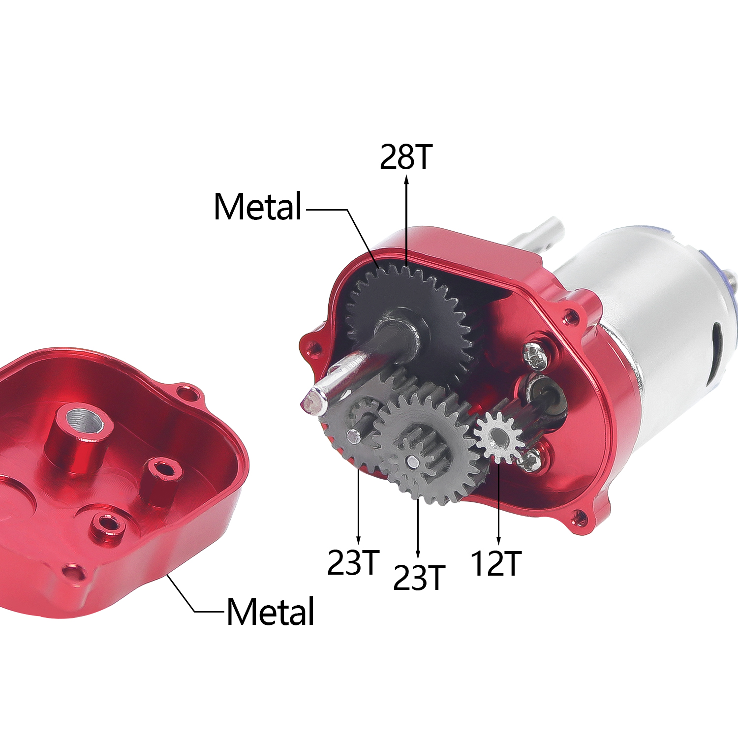 MN82 MN78 CNC Metal Transmission Gearbox Engine Gear Box with Metal ...