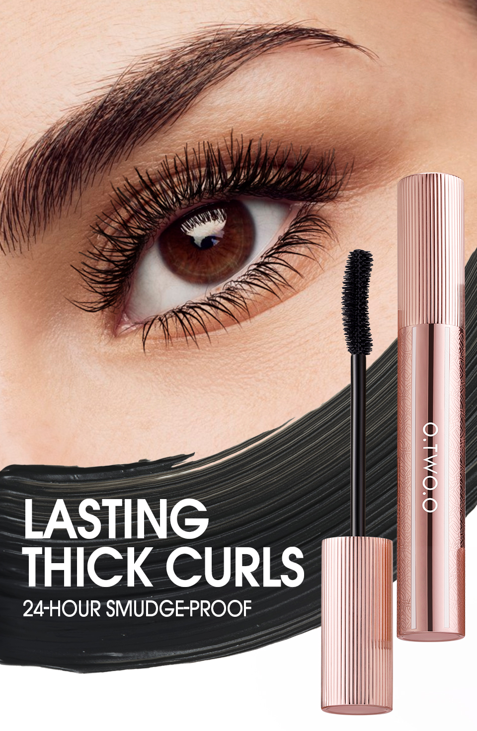 O.TWO.O 2pcs Haute Mascara & Volume Curler Waterproof 36H Lasting ...