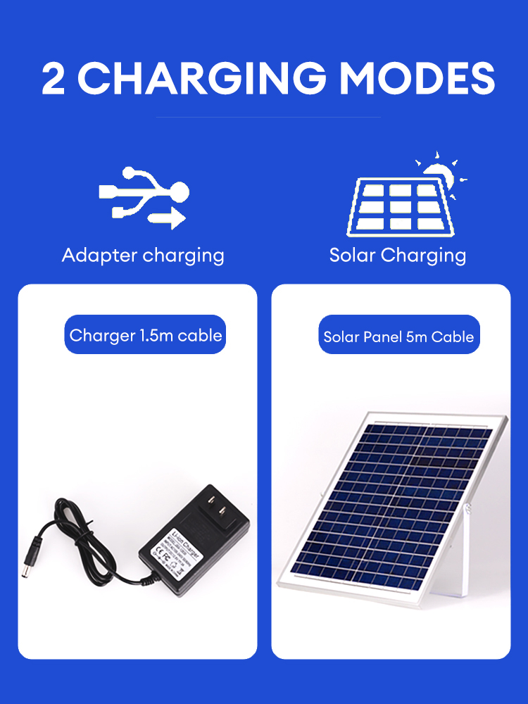 Solar Fan Waterproof Kipas Solar Rumah Portable Camping Solar Kipas ...