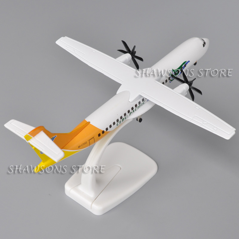 1:140 Scale Diecast Metal Model Plane Toy ATR-72 Cebu Pacific Air ...