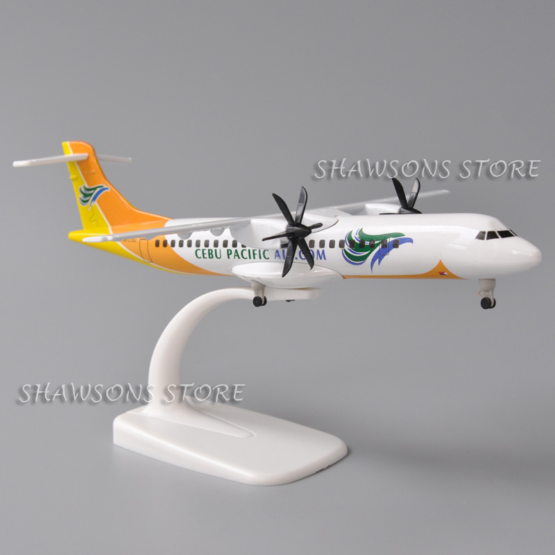 1:140 Scale Diecast Metal Model Plane Toy ATR-72 Cebu Pacific Air ...