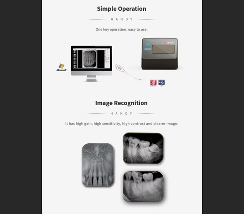 HDS-500 Dental PSP Scanner Digital Imaging Plate Scanner x-ray film ...