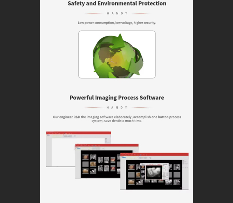 HDS-500 Dental PSP Scanner Digital Imaging Plate Scanner x-ray film ...