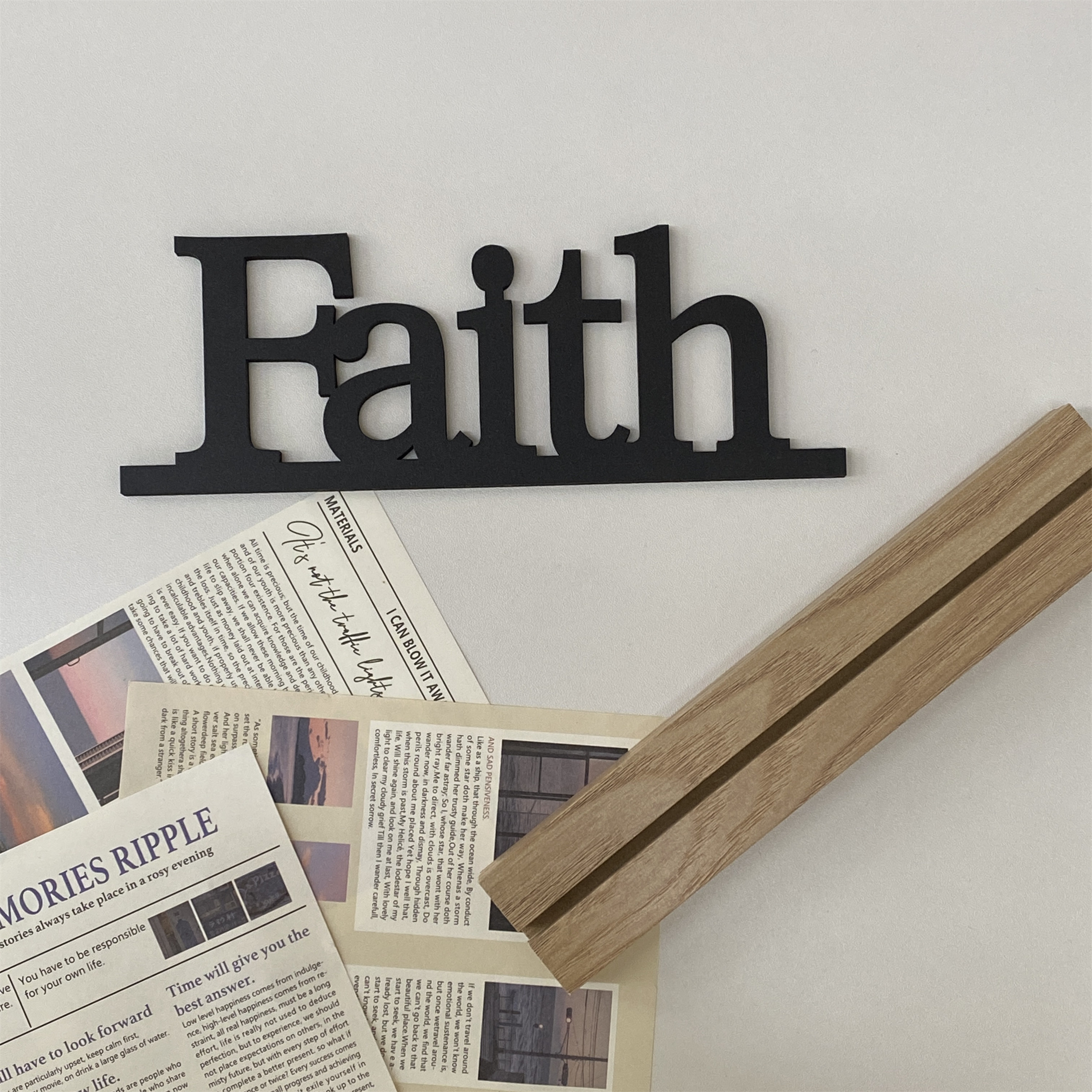 Inspirational Table Blessed Signs Motivational Decor Farmhouse Table ...