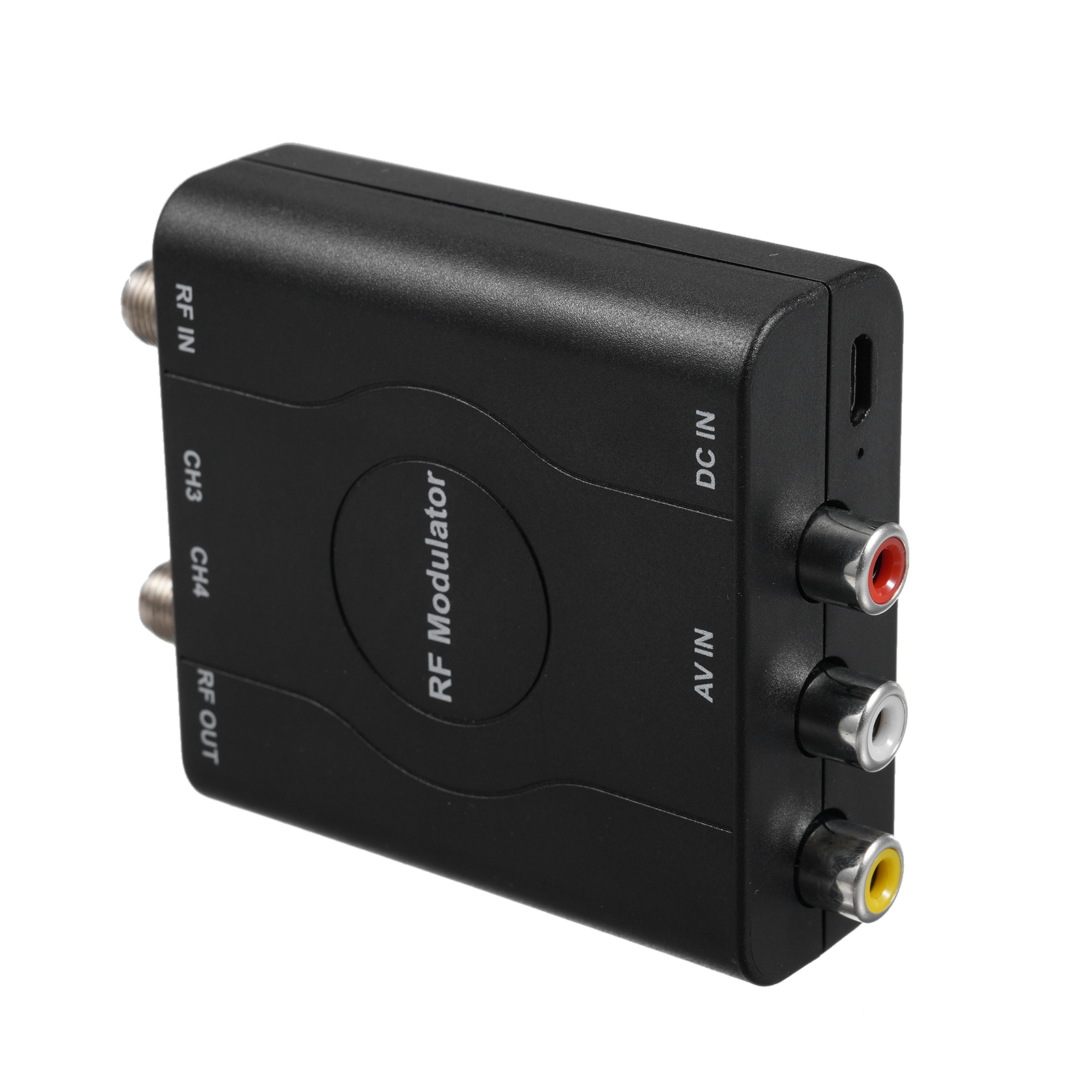 RF Modulator AV to RF Converter NTSC CH3/CH4 Channels Video Input ...