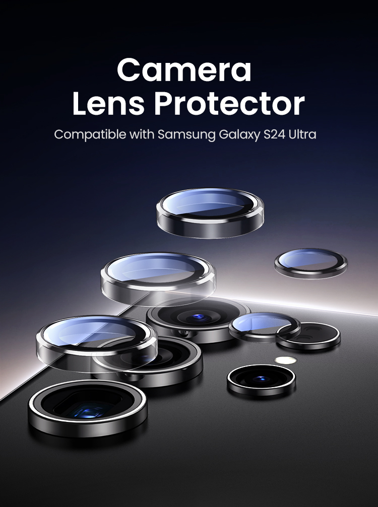 UGREEN Camera Lens Protector For Samsung Galaxy S24 Ultra Corning Glass ...